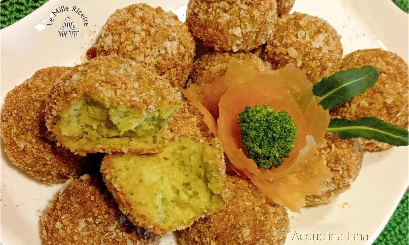 Crocchette di patate e broccoli alla paprika dolce, l'antipasto ...
